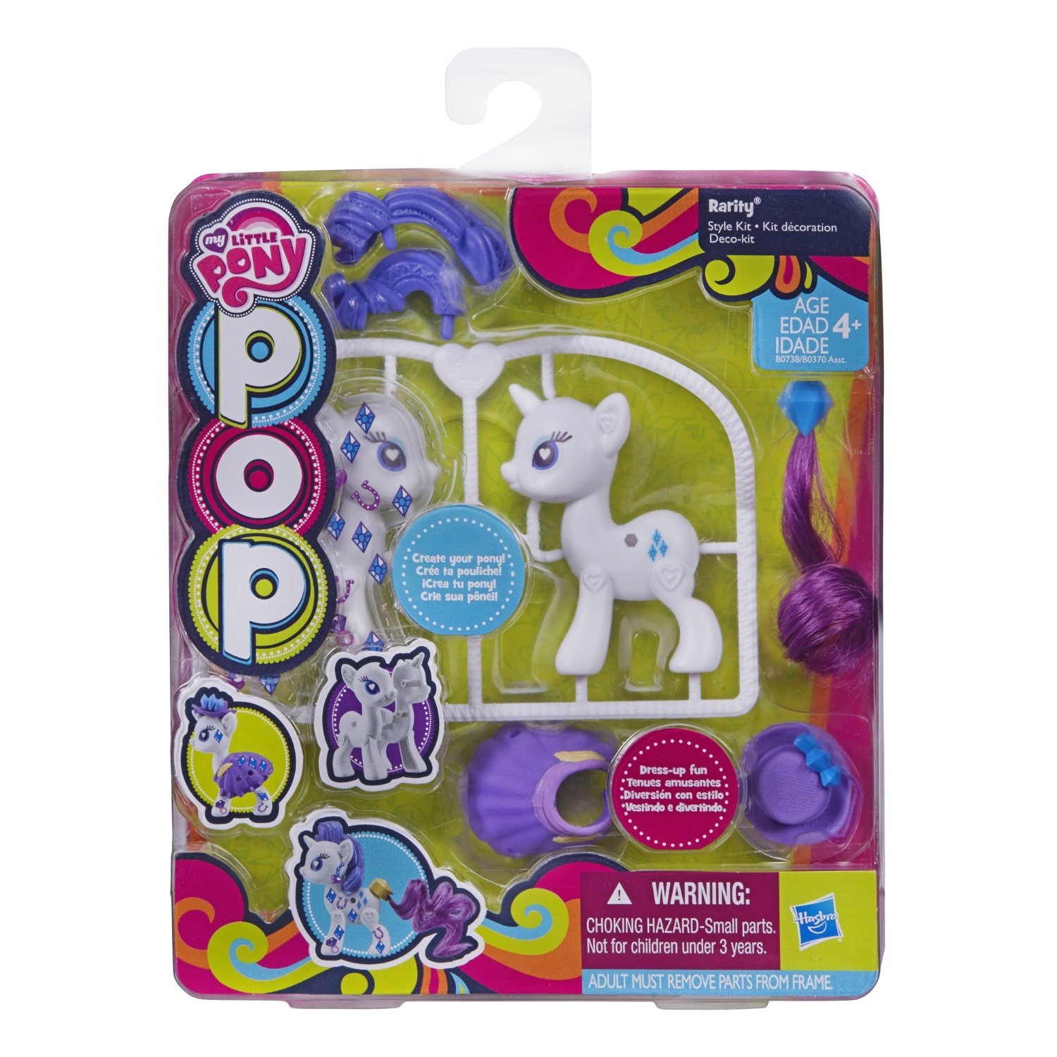 Hasbro Pop Wing- Style- and Design-a-pony Kits now available on Amazon ...
