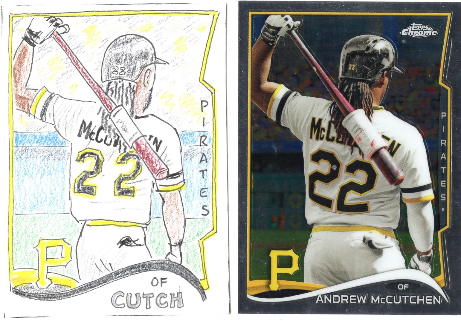 Collecting Cutch: He Draws Baseball Cards