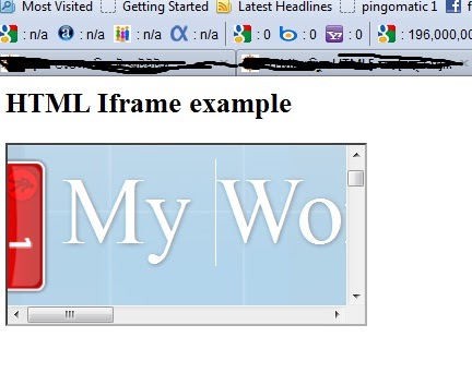 My World: Free HTML 5 tutorials with html codes examples Creating HTML ...