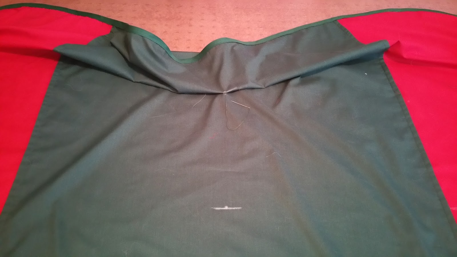 Danielle Sews: Simplicity 1091 Part 3 - Poison Ivy Bustle