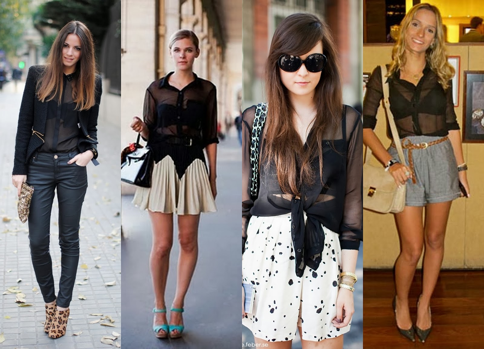 Like in Paris: Como usar roupa transparente sem parecer vulgar.