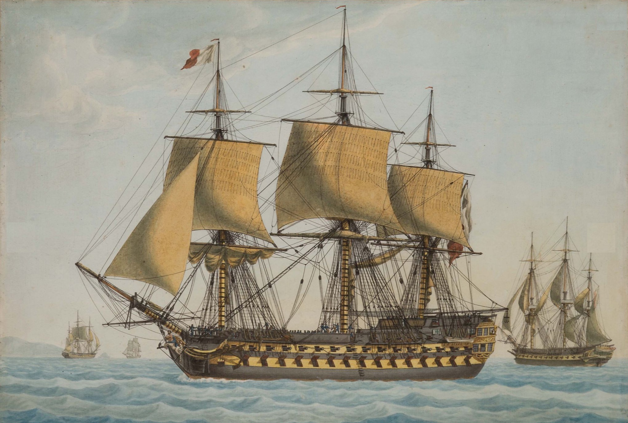 JJ's Wargames: All at Sea, French Third Rates of Renown (Indomptable)