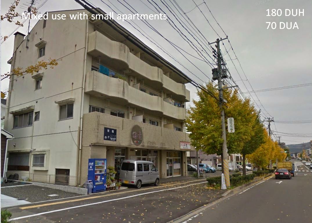 Urban kchoze: Japan's housing mix: an example