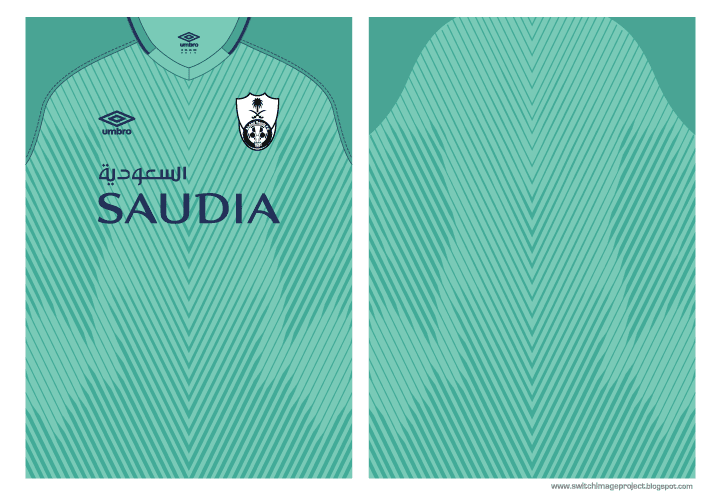 Football teams shirt and kits fan: Al Ahli Away 2018-19 Pattern