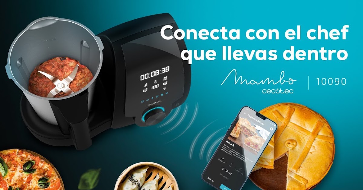 Mis recetas para la Mambo: Nuevo Robot de Cocina Mambo 10090 con App