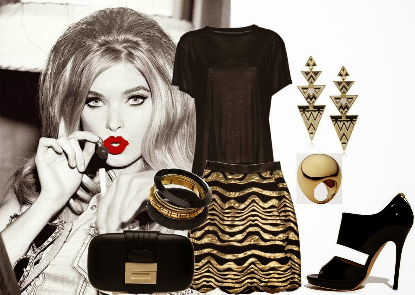 MI MUNDO FUCSIA: Look para ir a la discoteca