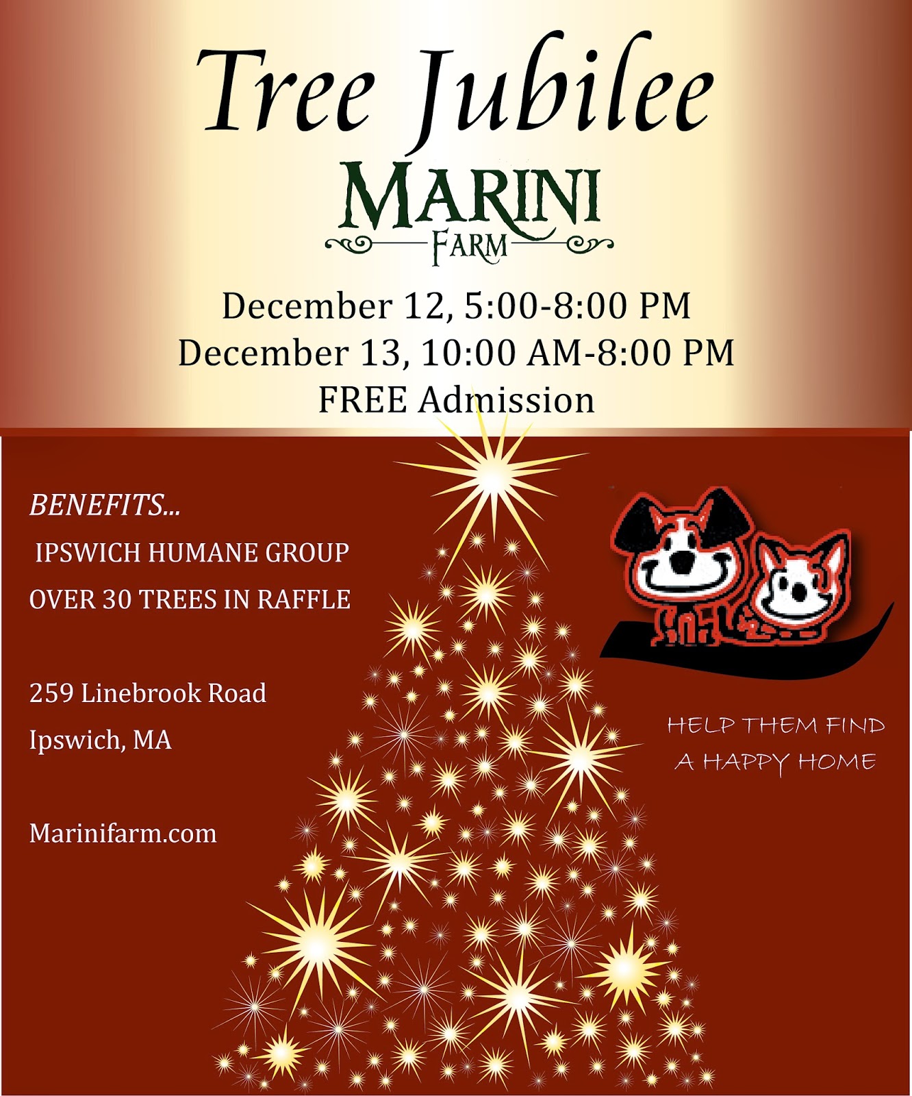 Marini Farm & Corn Maze: Marini Farm Hosts Tree Jubilee Benefit For ...