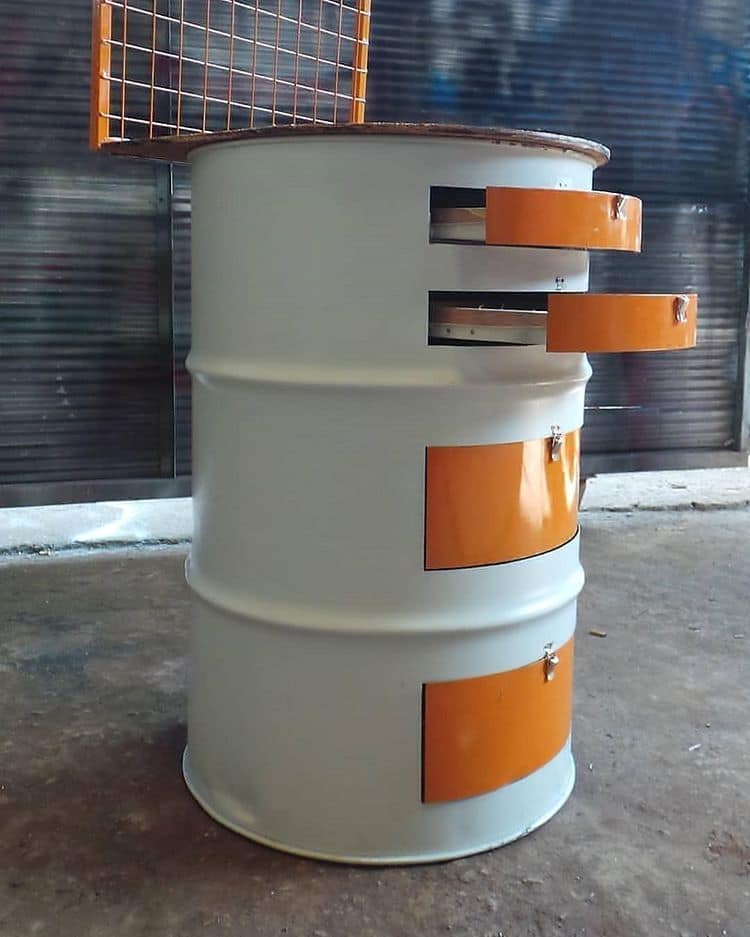 12 Idea DIY Barangan Kitar Semula Daripada Tong Drum