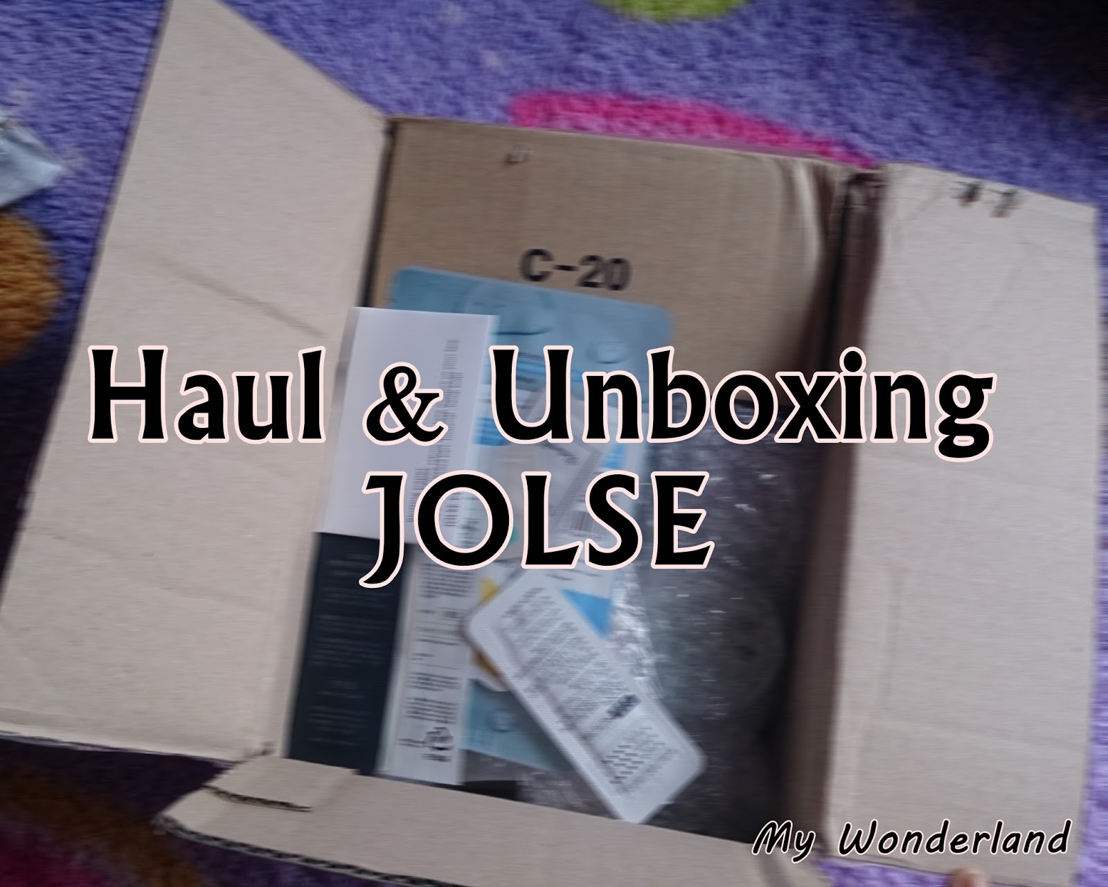Random: New Haul Jolse | My Wonderland