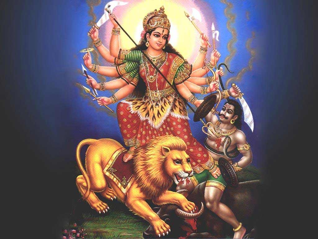 Goddess Durga Mantra - Aigiri Nandini With Lyrics And Meaning ...