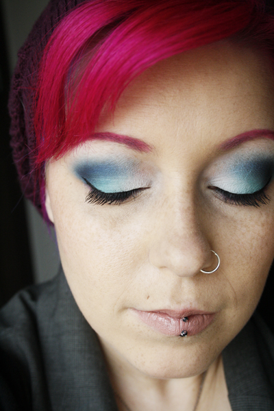 Jude Makeup: Dégradé de bleu