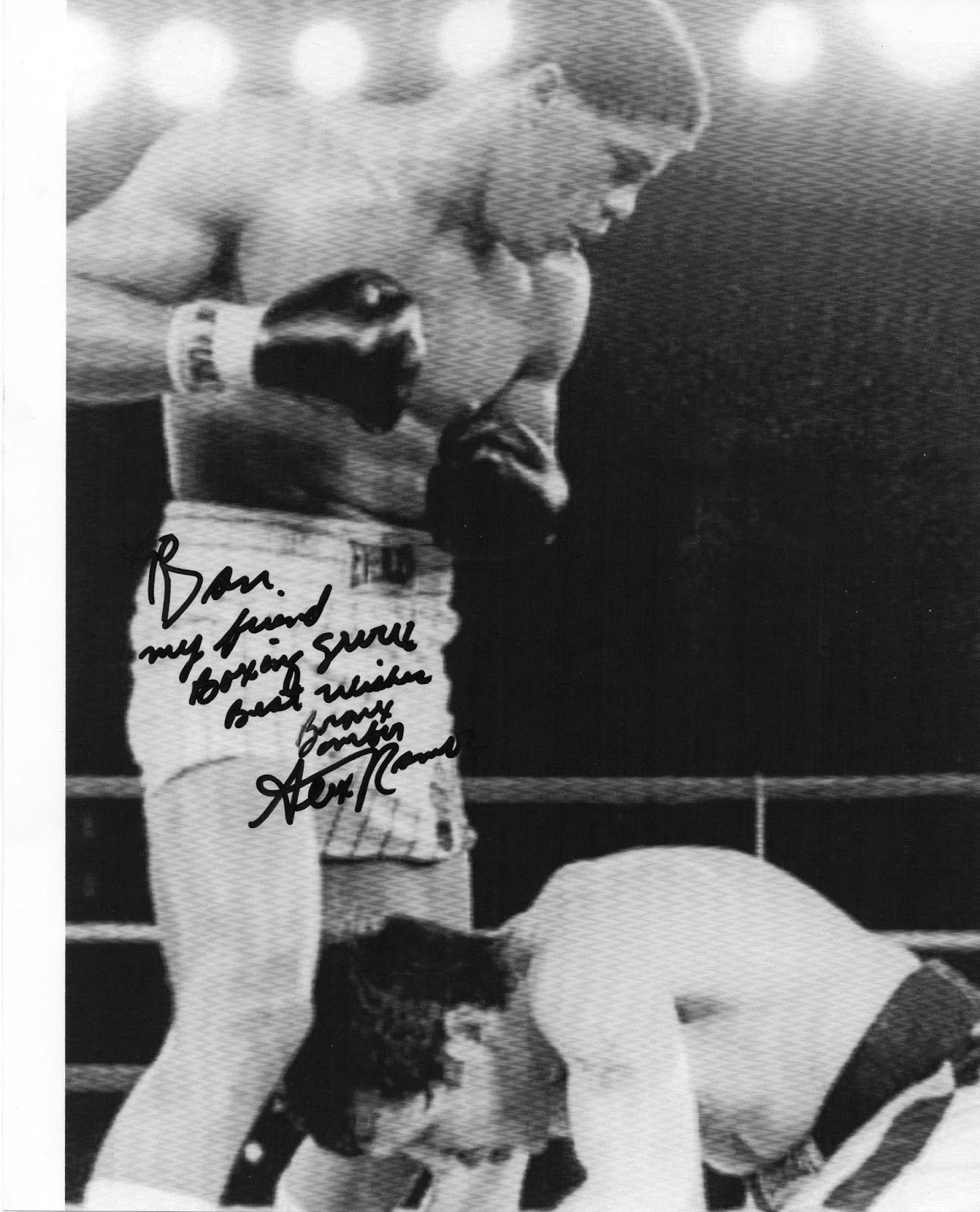 THE BOXING GURU'S HALL-OF-FAVORITES: ALEX RAMOS