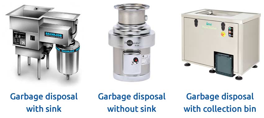 Type of Commercial Garbage Disposal
