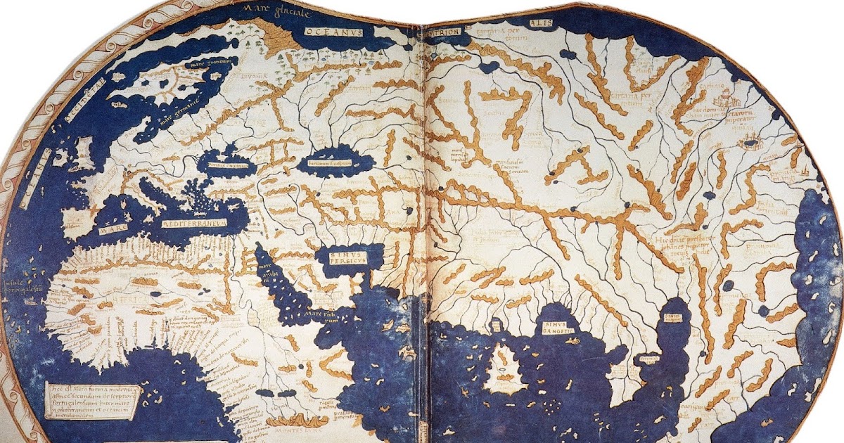 Historia Antiga e Medieval: O mapa de Martellus, 1489