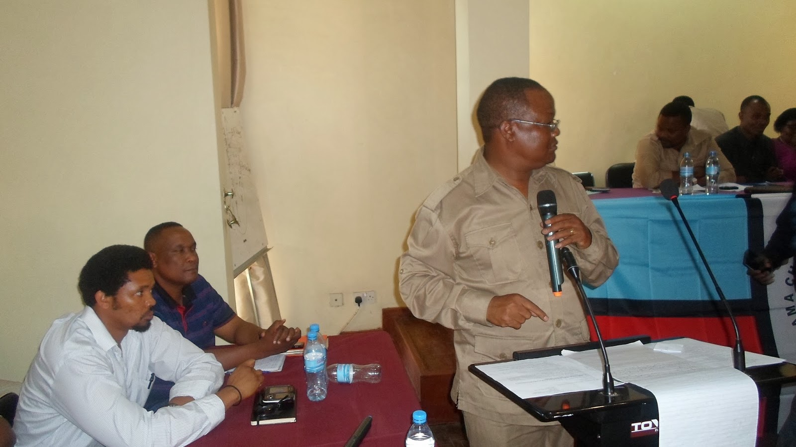 Mh.tundu lisu katika uzinduzi wa chaso mkoa wa arusha hapo jana ...