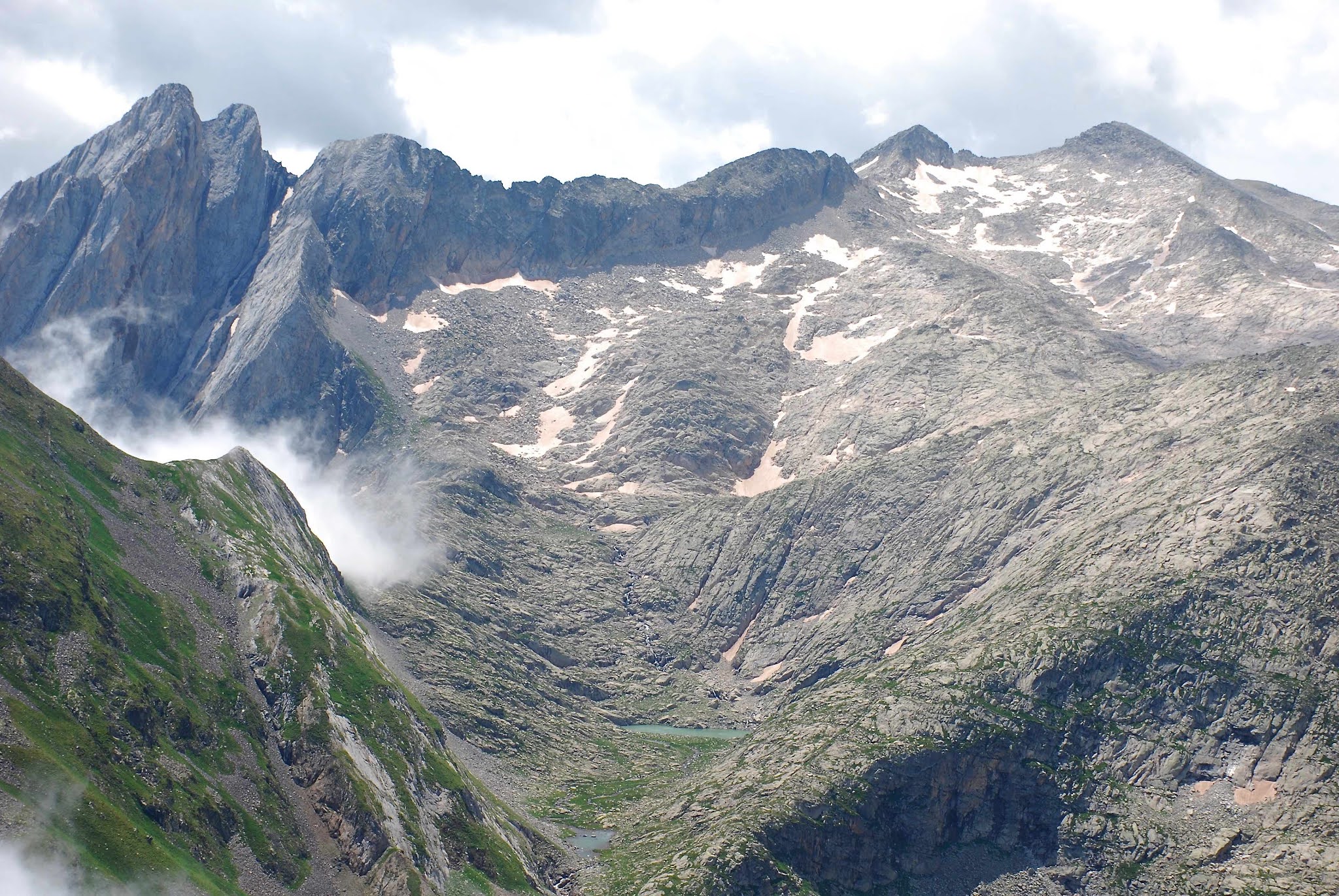 MENDIKOLORE: TUCA BLANCA DE POMÉRO, 2696 mt, PENA NERA 2581mt. Benasque ...