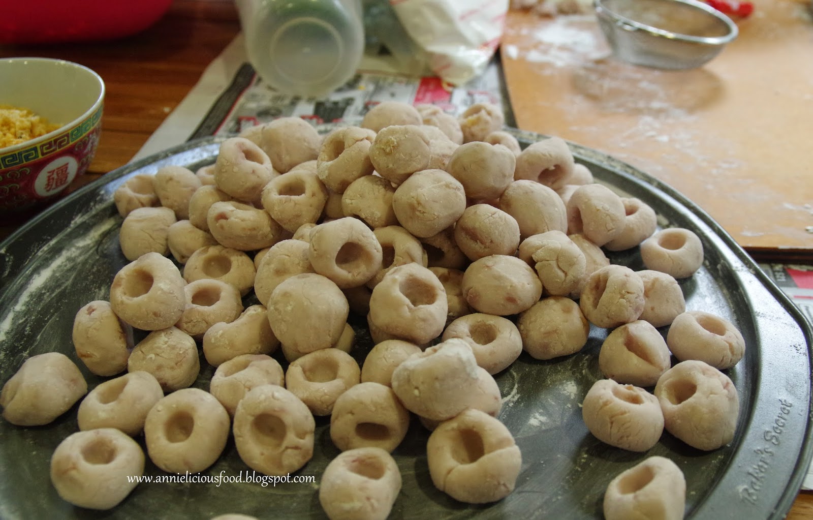 Annielicious Food: Hakka Abacus Beads (客家算盘子)