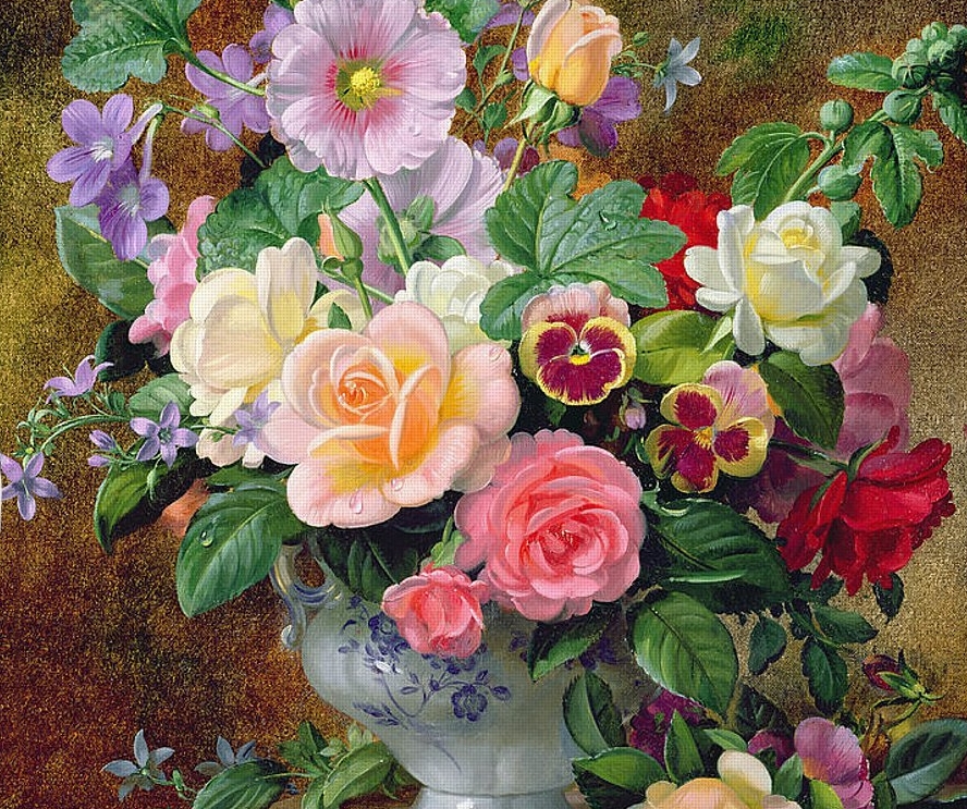 Albert Williams (1922-2010) Floral still-life painter | Tutt'Art@ Masters