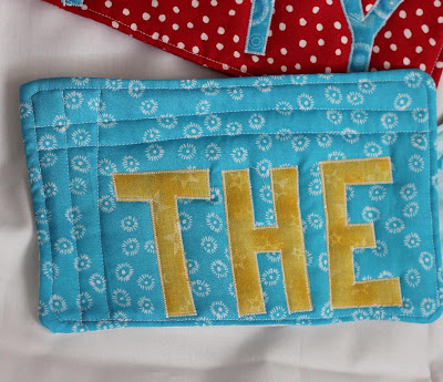 Lilyquilt: Quilted Words for a Flannel Board (Tutorial)