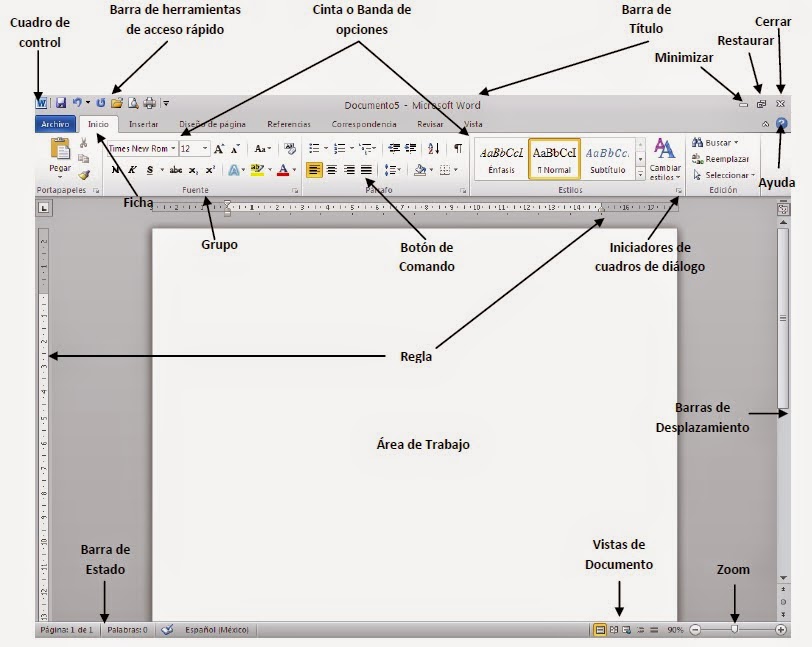BLOQUE II, INFORMÁTICA I - MICROSOFT WORD