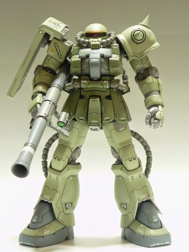 GKgundamkit Professional Modeller Blog: Custom Build: HGUC 1/144 Zaku ...