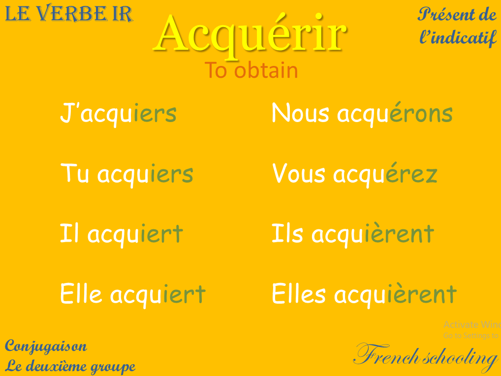 Acquérir
