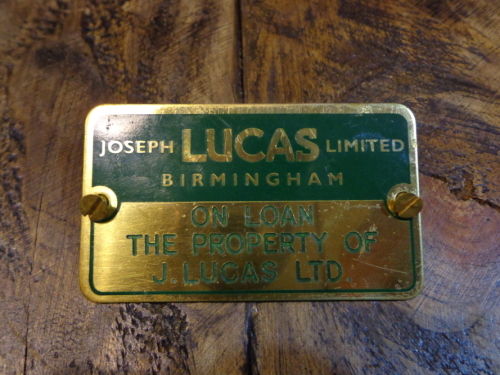 BRITISH EQUIPMENT PUBLISHING BLOG: Joseph Lucas Limited Birmingham ...