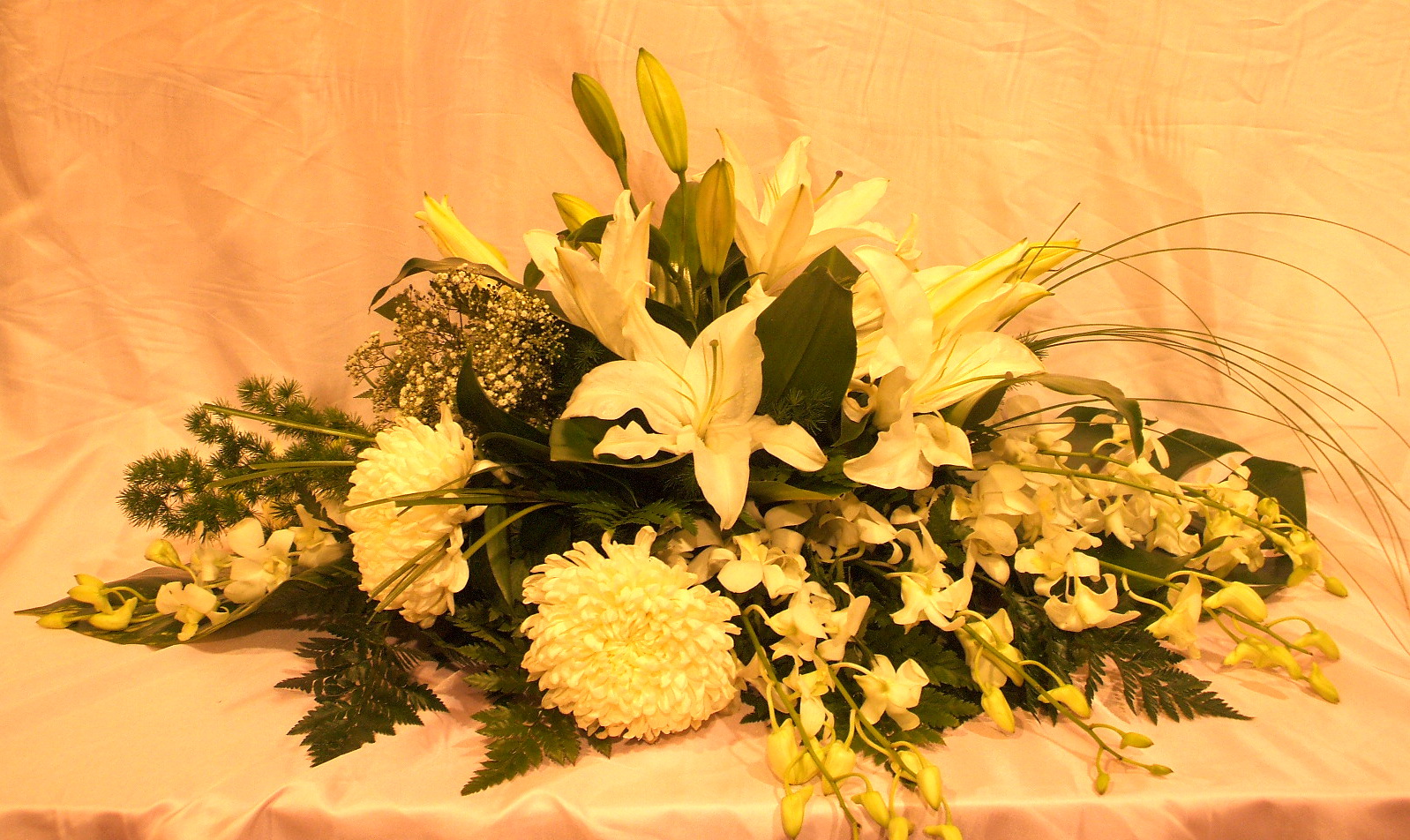 Rangkaian Bunga Bentuk Oval | Koleksi Rangkaian Bunga