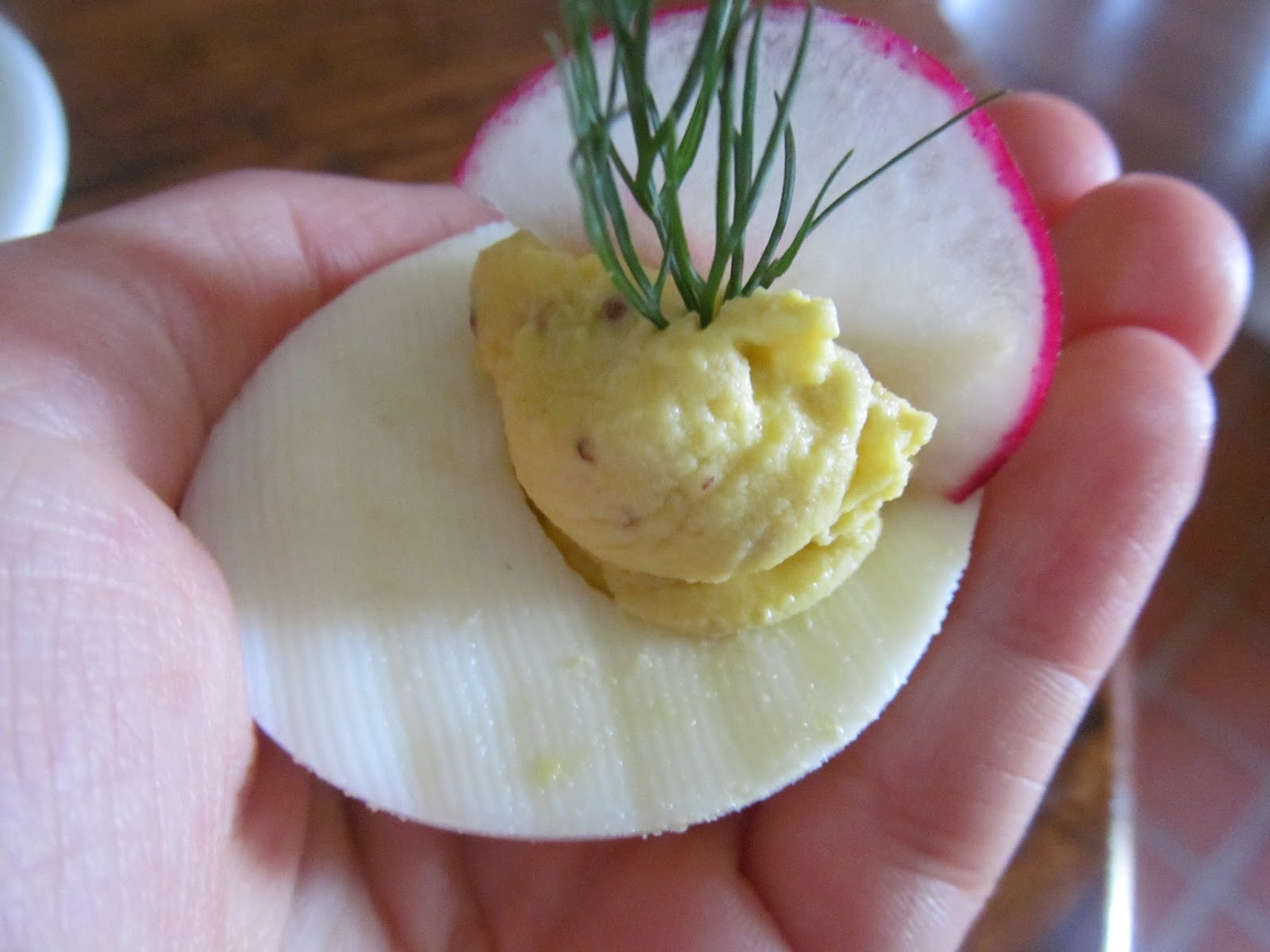 WeThree: Deviled!: Radish & Butter Edition