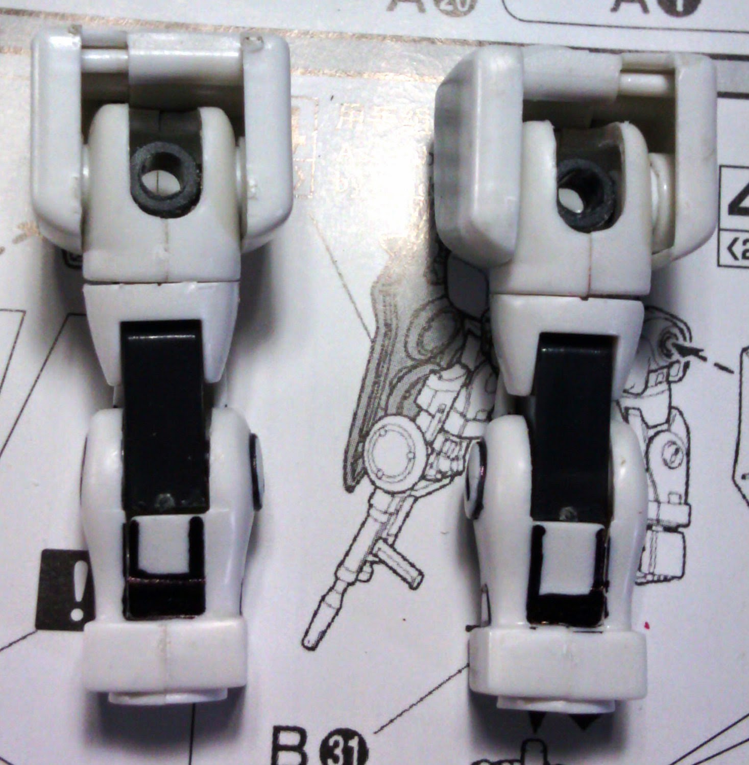 Blaze Zaku Phantom (Rey Za Burrel Model) HG ~ Me, Myself and Gundam