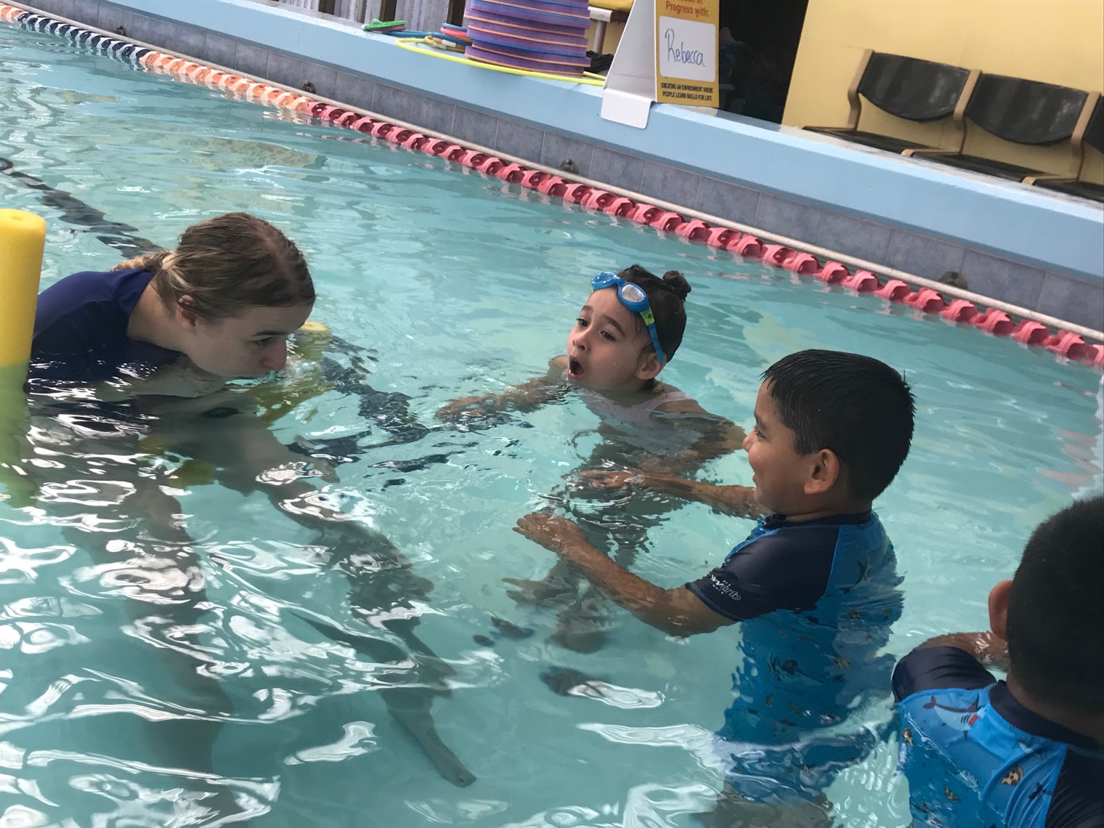 Room 6 2019: Room 6's First Swimming session at the pool! They all had ...