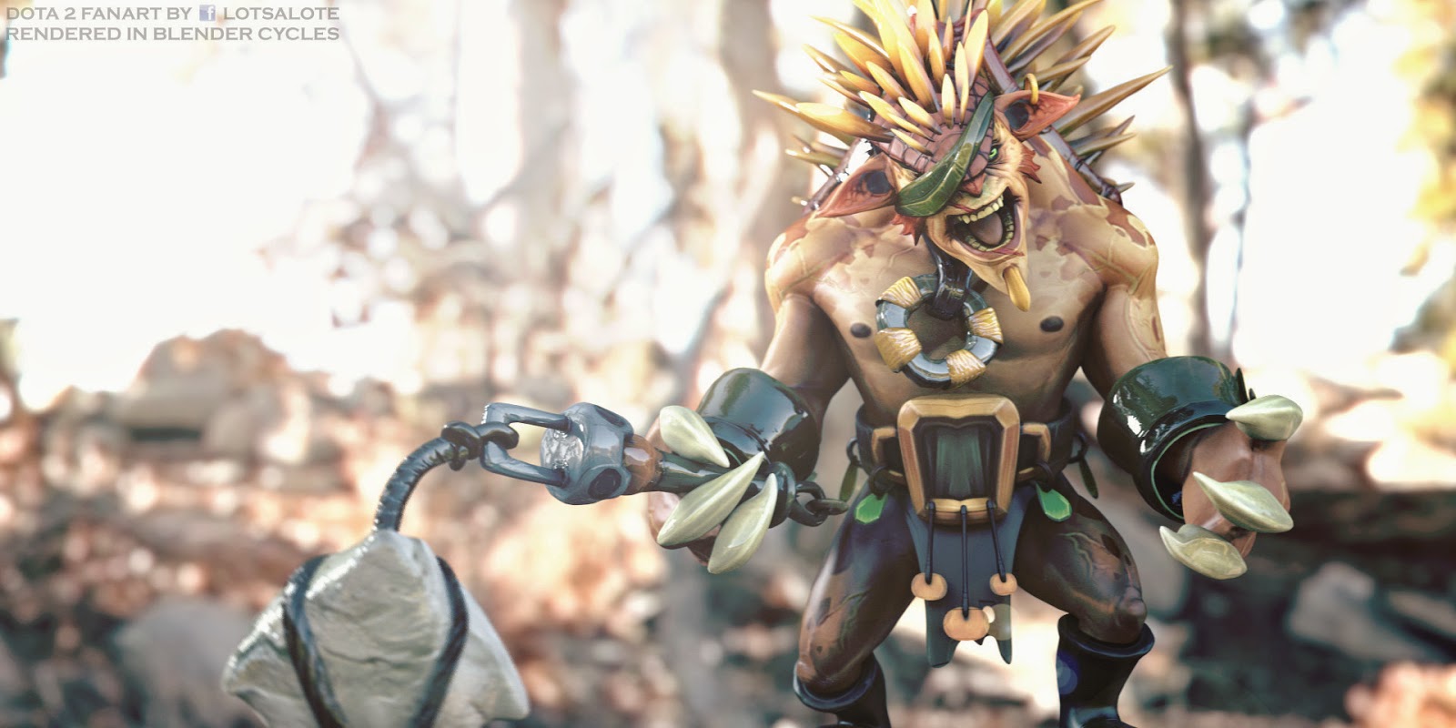 Dota 2 wallpaper BRISTLEBACK FIGURE WALLPAPER - jessicalynn original blog