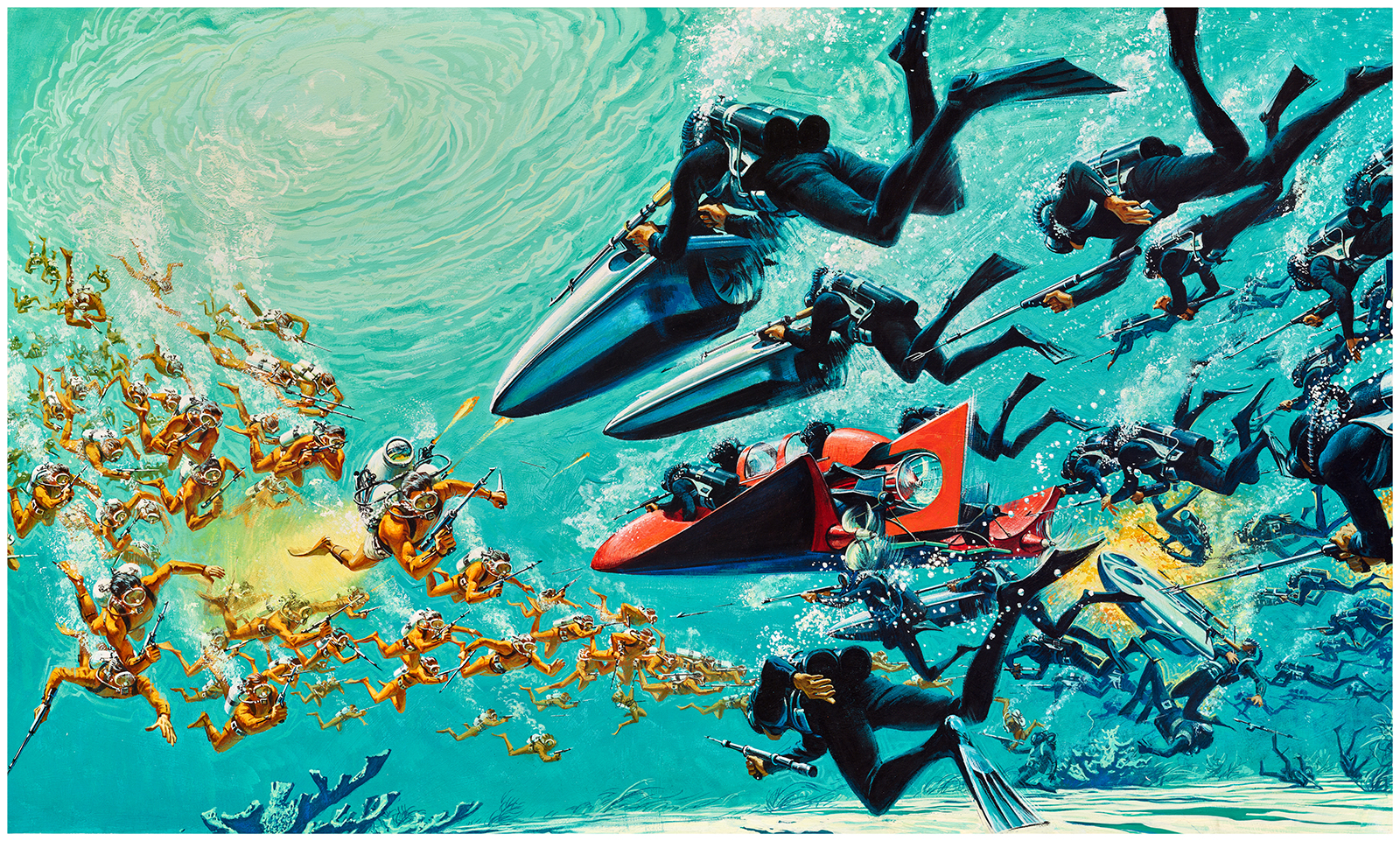 Illustrated 007 - The Art of James Bond: Original Thunderball Frank ...