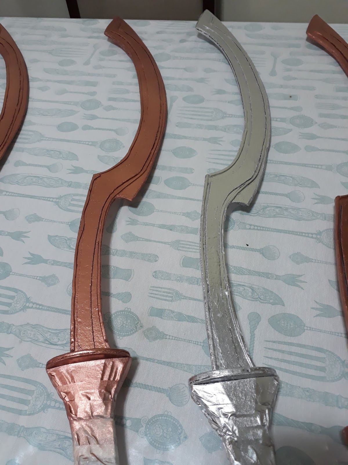 Nigrafox Papermodels: Khopesh - Espada Egípcia ("Espada Foice") 2