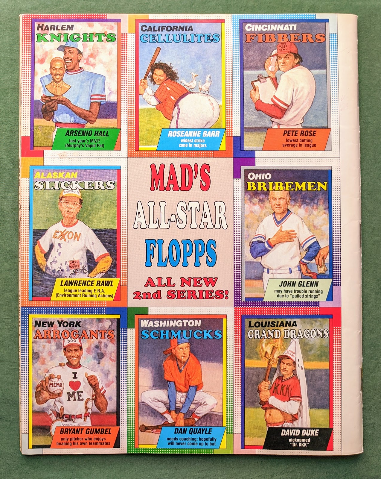 Baseball Card Breakdown: 1990 Mad Magazine baseball cards