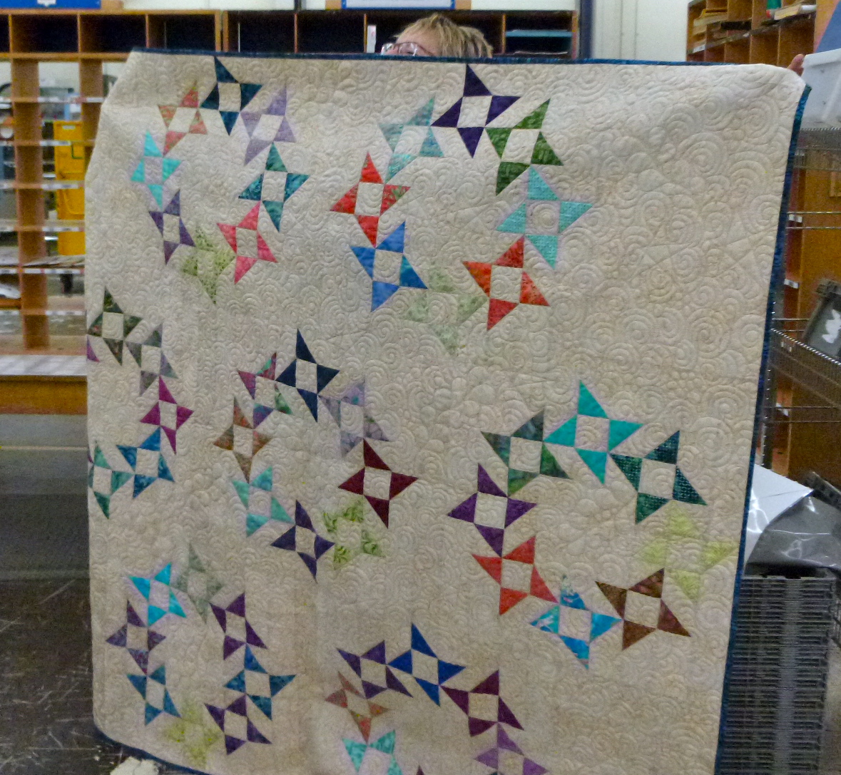 Linda's Quiltmania: Donna's Retirement Quilt