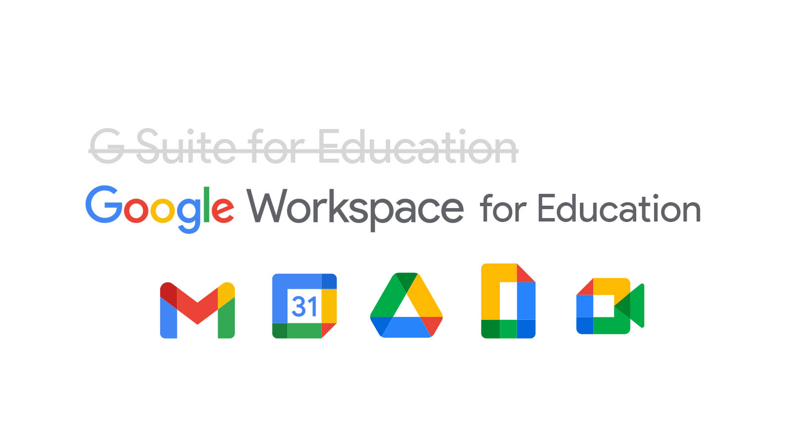 U5 Instructional Technology: G Suite to Google Workspace for Education ...