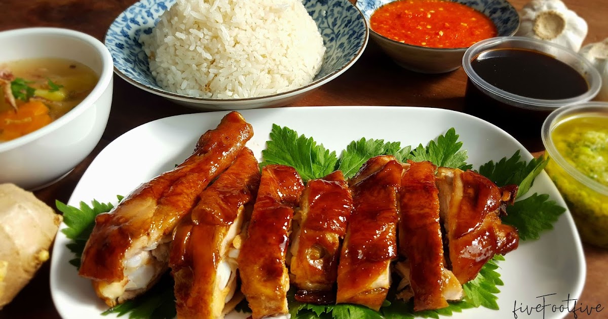 FiveFootFive Sg: My Favourite Recipes: Roasted Chicken Rice