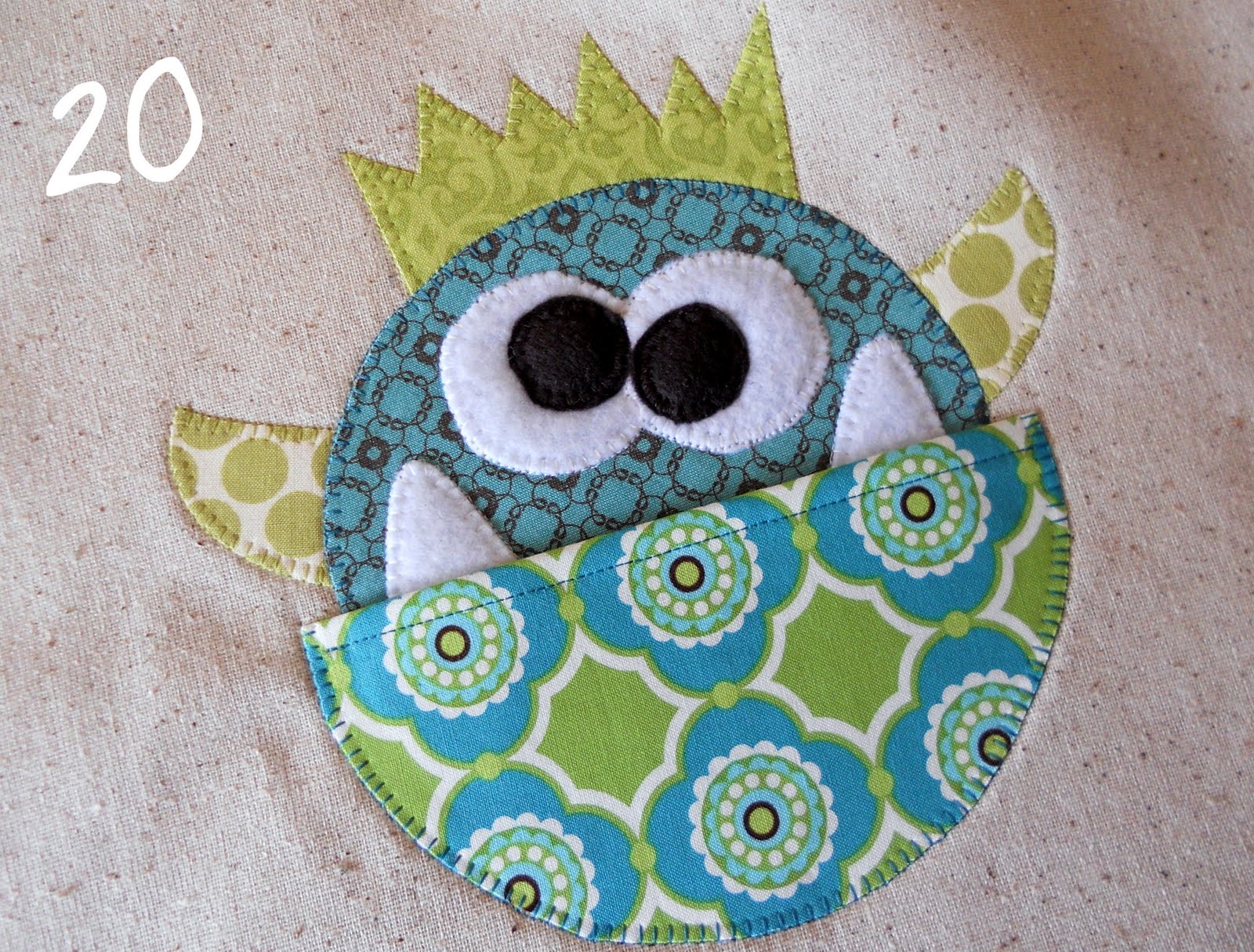 Just Another Hang Up: How to Applique on Fabric
