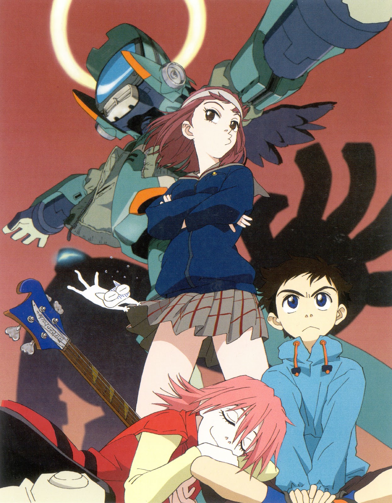 orat-oret500: FLCL Artbooks - Concept Design & Post Production