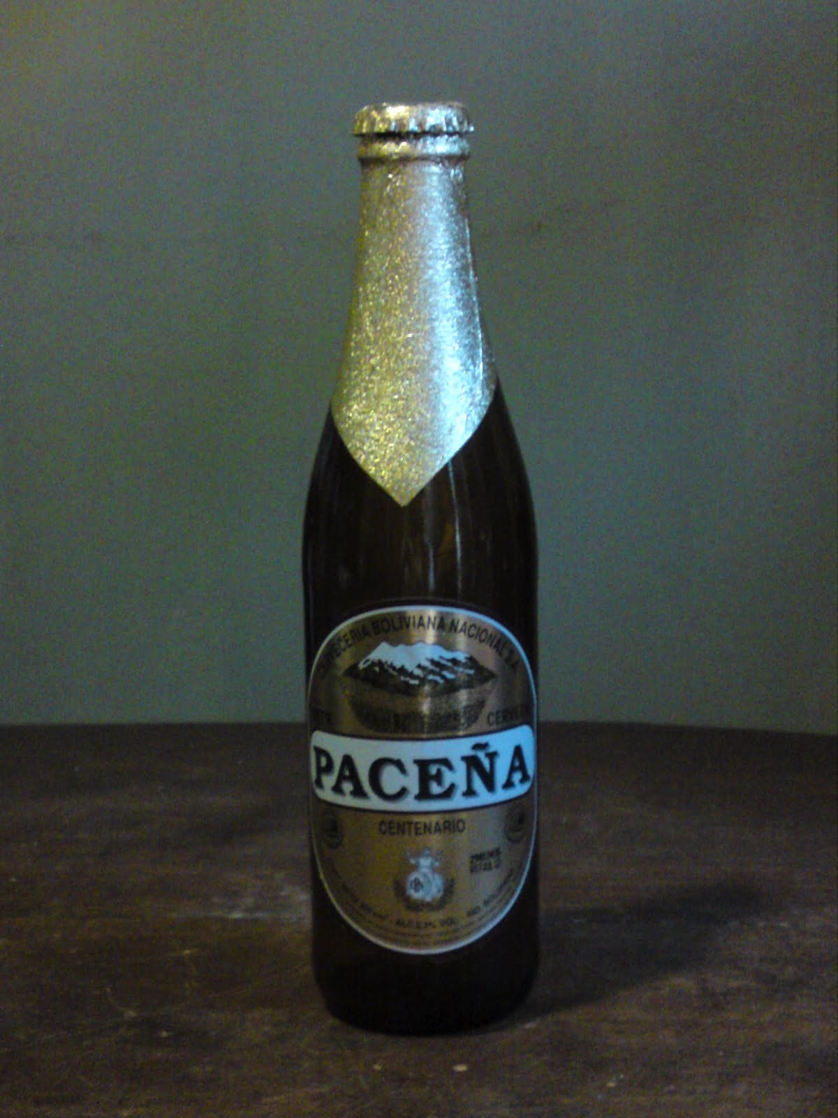 El Rincón de la Cerveza: Paceña Centenario