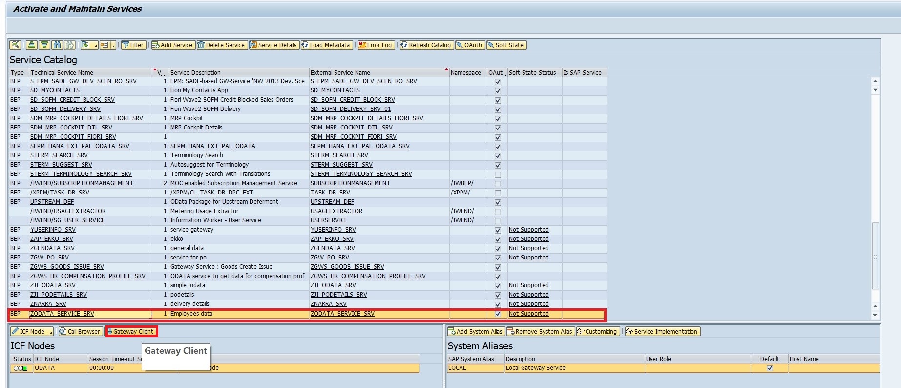 SAP ABAP Central: Display Messages in ODATA Header Response while ...