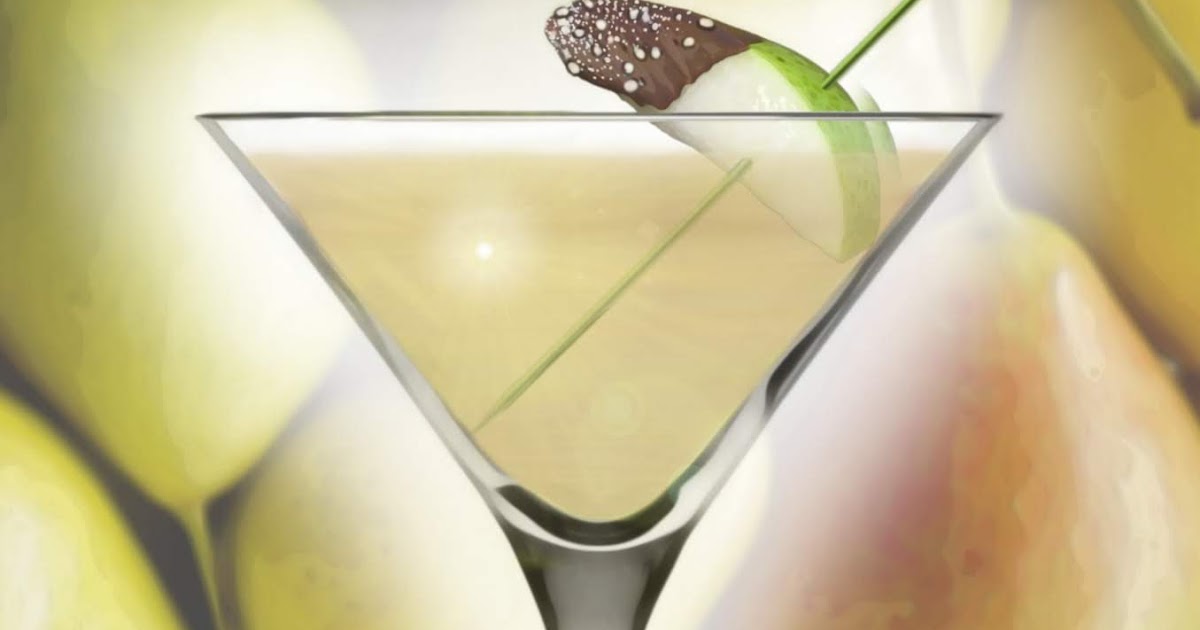 The MARTINI DIVA: PEARS HELENE COCKTAIL for National Pears Helene Day