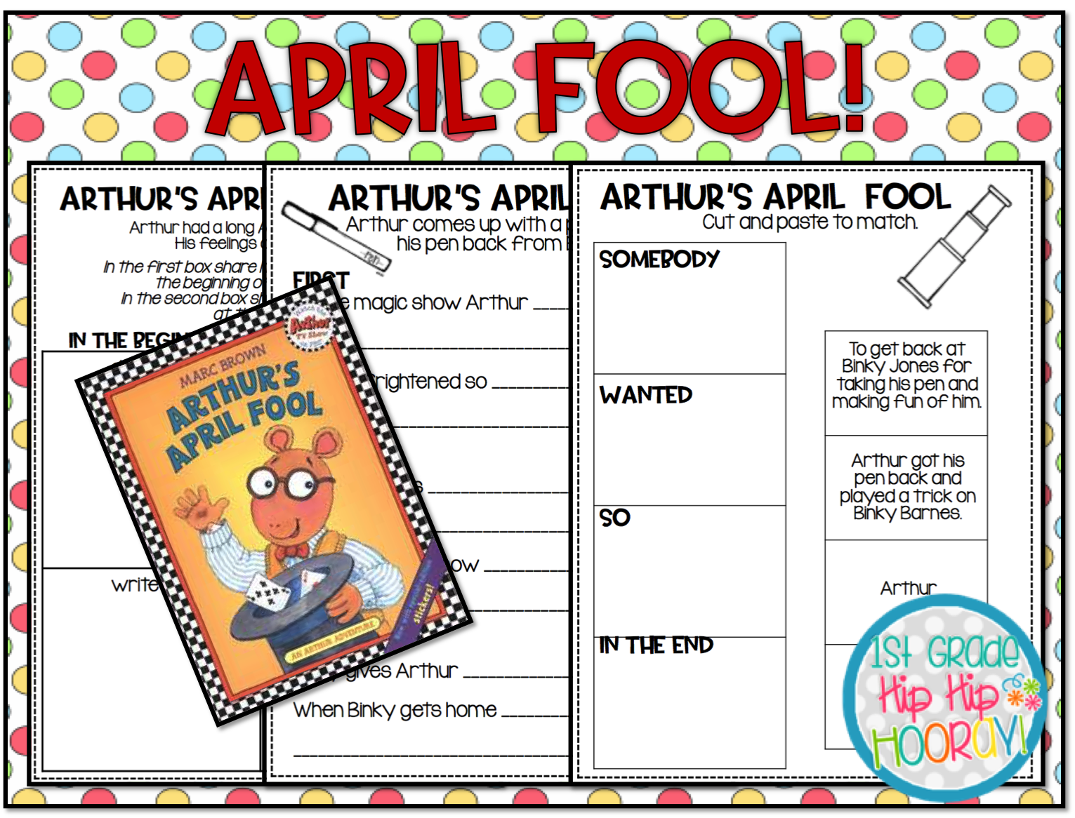 1st Grade Hip Hip Hooray!: April Fool!