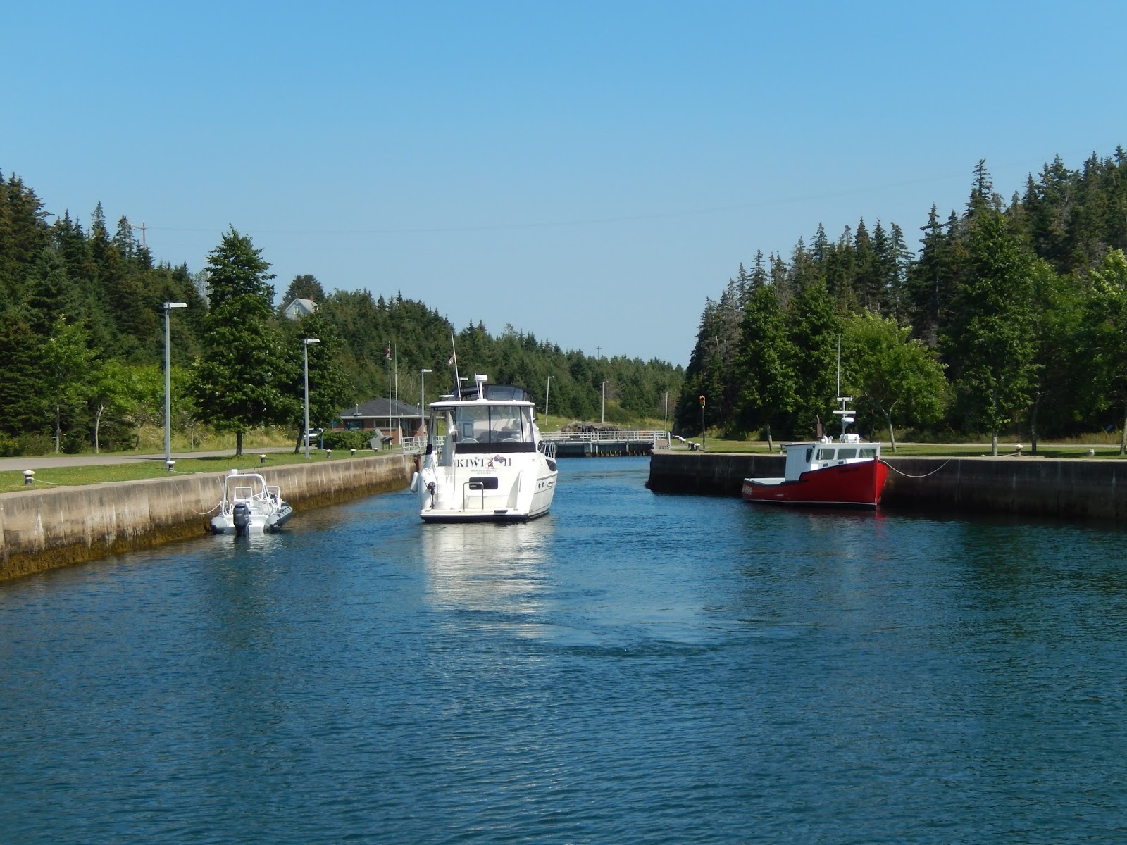 Somewhere on the Down East Loop: The Canso Causeway and Bras d’ Or Lakes