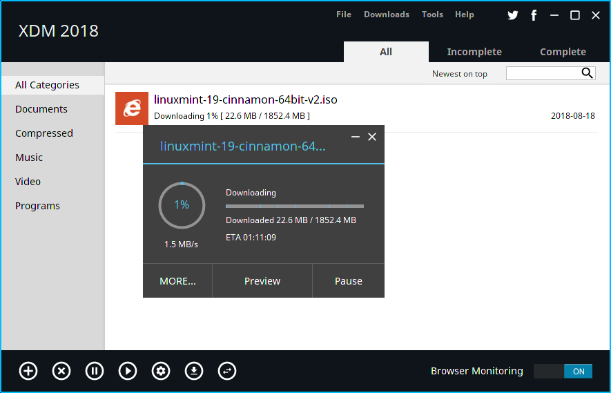 How to install Xtreme Download Manager (XDM) in linux Ubuntu