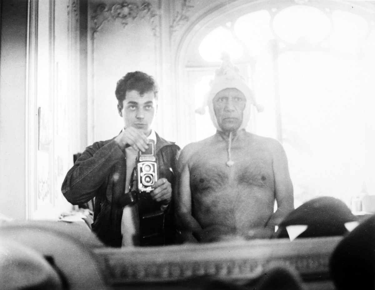 Pablo Picasso Dressed as Popeye, 1957 ~ Vintage Everyday