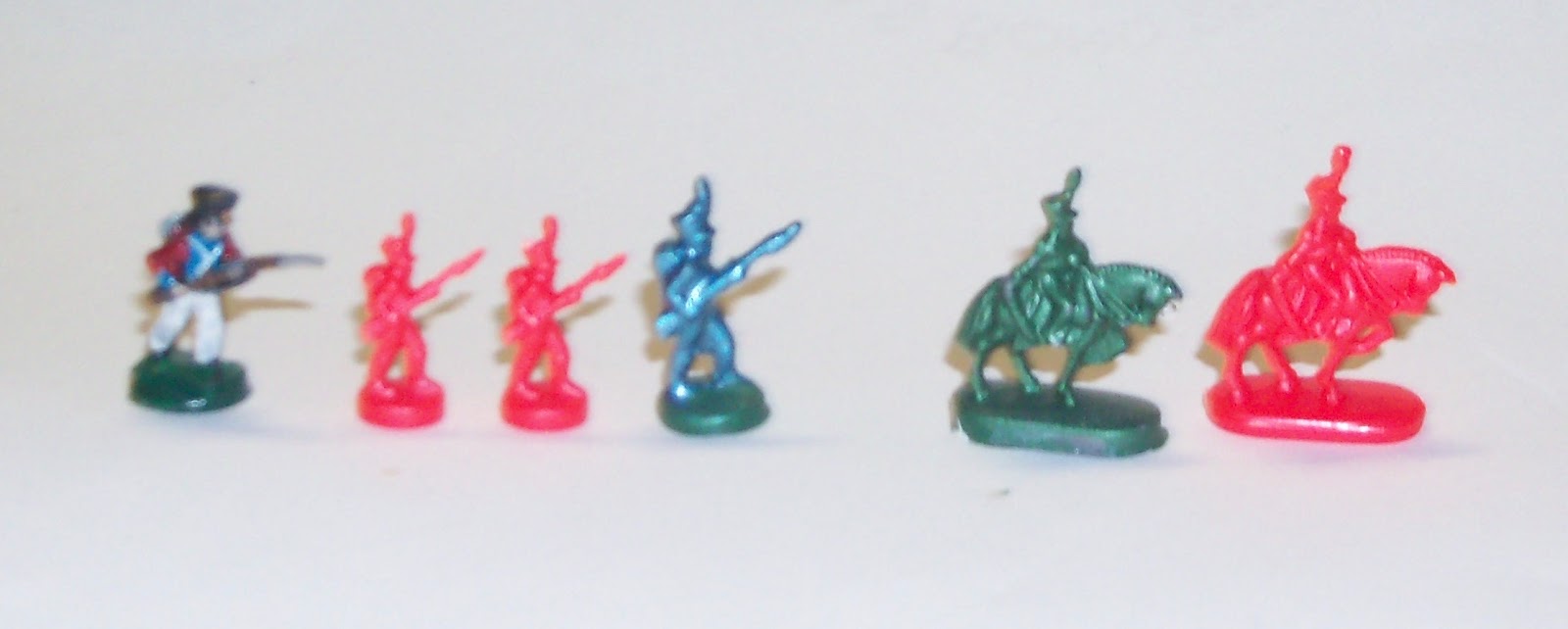 Wargame Hermit: Solo Wargaming: Risk Napoleonic Figures Comparison