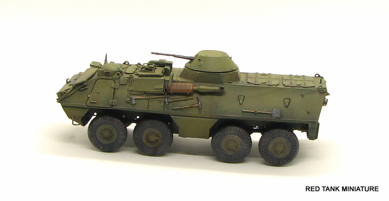 Gulumik Military Models: SKOT-2A 1/72 RED TANK MINIATURE