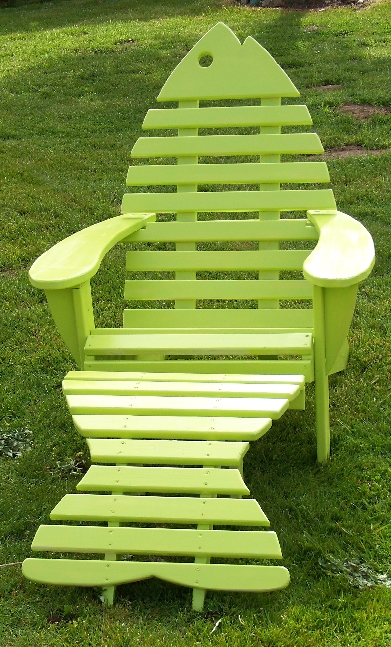 INFORMIORIUM: My new FISH CHAIR made by Marilyn Watts just down the ...